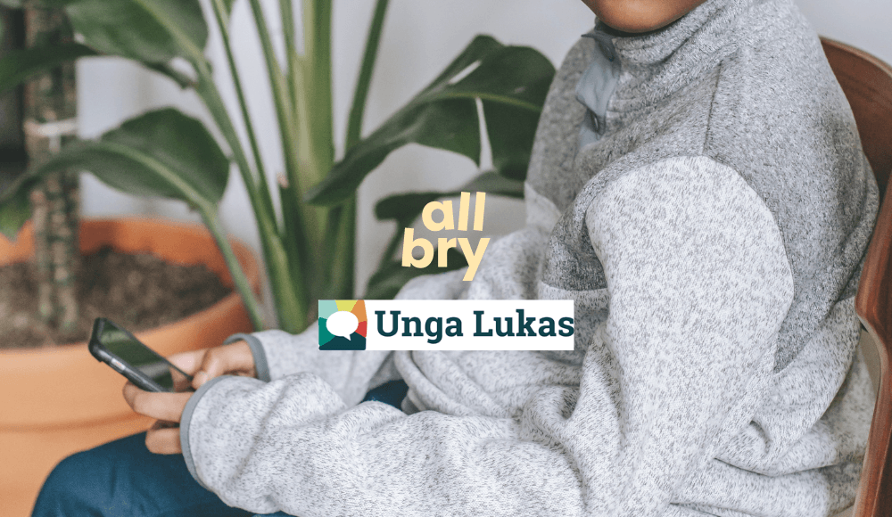 Unga Lukas anonyma chatt möjliggör ytterligare stöd - Allbry